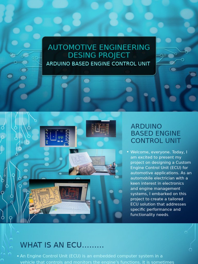 Automotive Engineering Desing PROJECT New | PDF