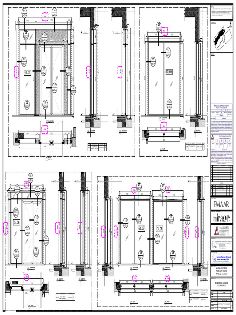 ARD3-02-PIC-2D-P178-KAMI-ARC-SD-001-04 - SCHEDULE | PDF | Architectural Elements | Building ...