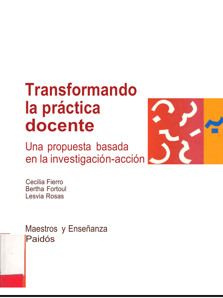 0- Transformando La Practica Docente - c | PDF | Enseñando | Maestros