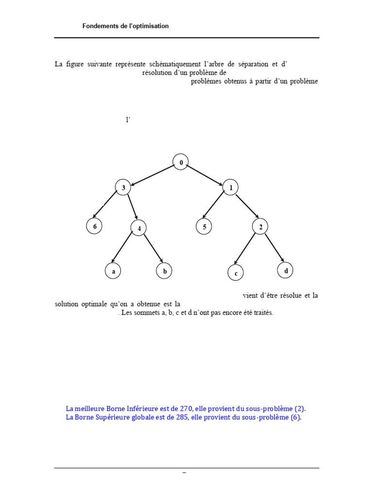 FR - Exemples de Questions D'examen 1 | PDF | Optimisation mathématique ...