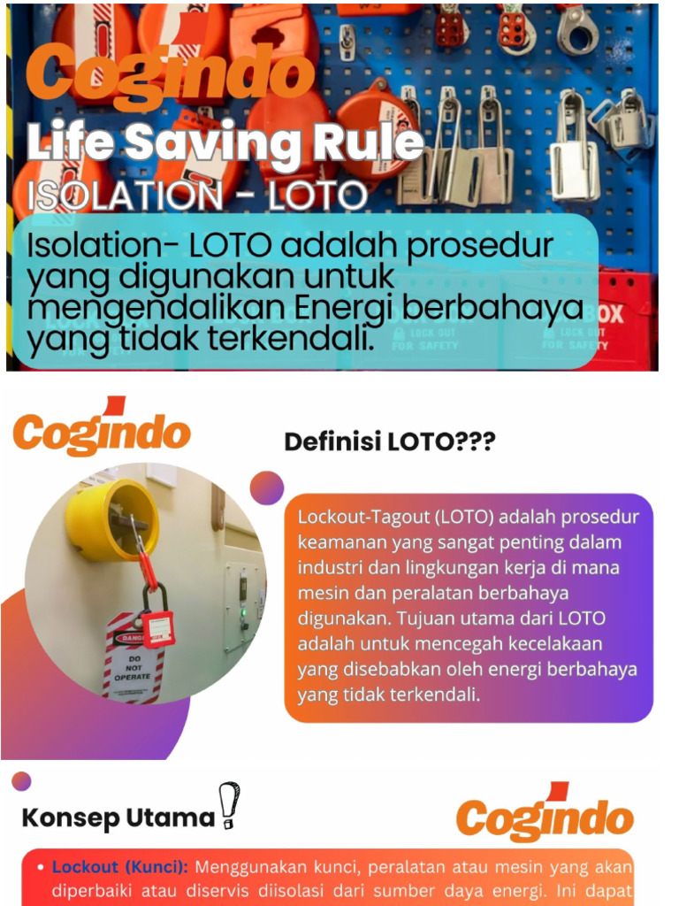 Life Saving Rule - LOTO | PDF