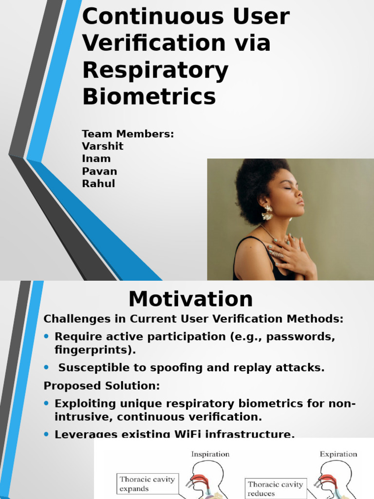 Continuous User Verification Presentation 611 | PDF | Biometrics | Computing