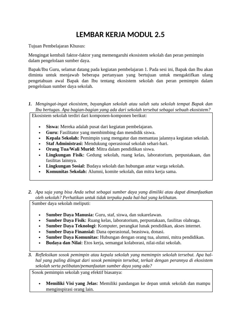 LK MODUL 2.5_ROHIM HERMAWAN | PDF