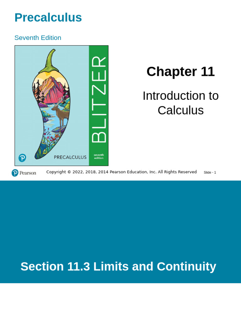 11.3 Limit and Continuity | PDF | Trigonometric Functions | Continuous Function