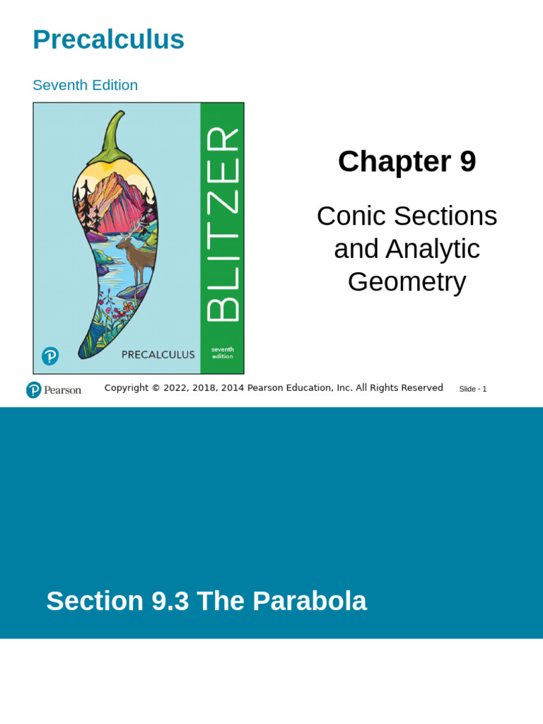 9.3 The Parabola | PDF | Algebraic Geometry | Analytic Geometry