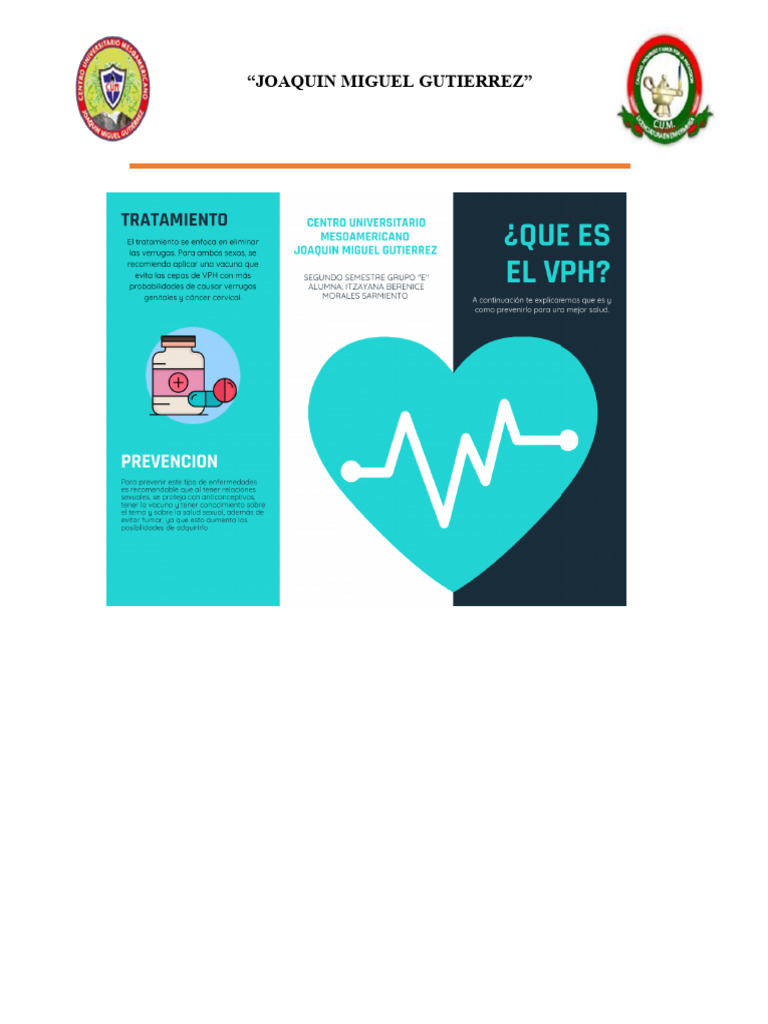 Triptico de VPH | PDF