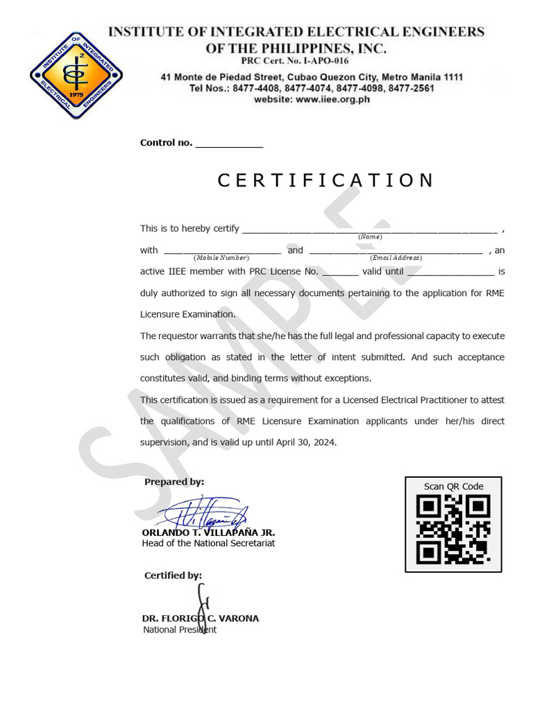 2024 IIEE National Officers | PDF