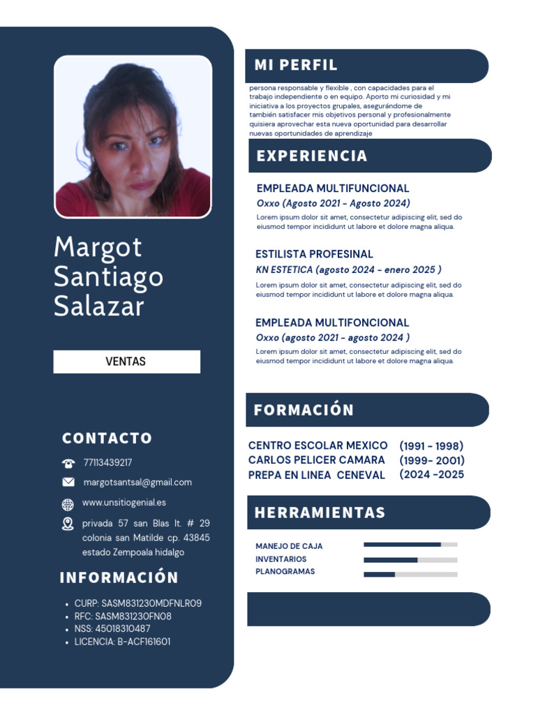 Curriculum Margot | PDF