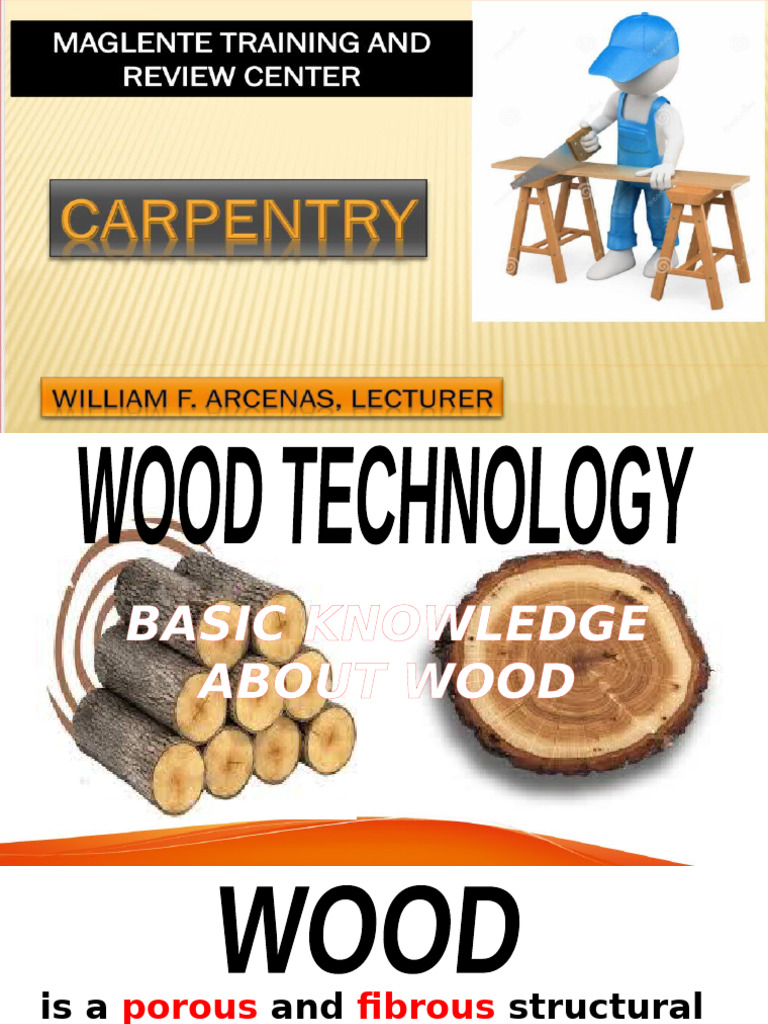 Carpentry Introduction | PDF | Wood
