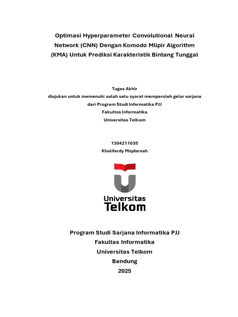 Laporan Tugas Akhir Final Ttd | PDF