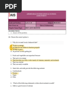 Nutrition Crossword Puzzle Guide | PDF | Fat | Nutrition