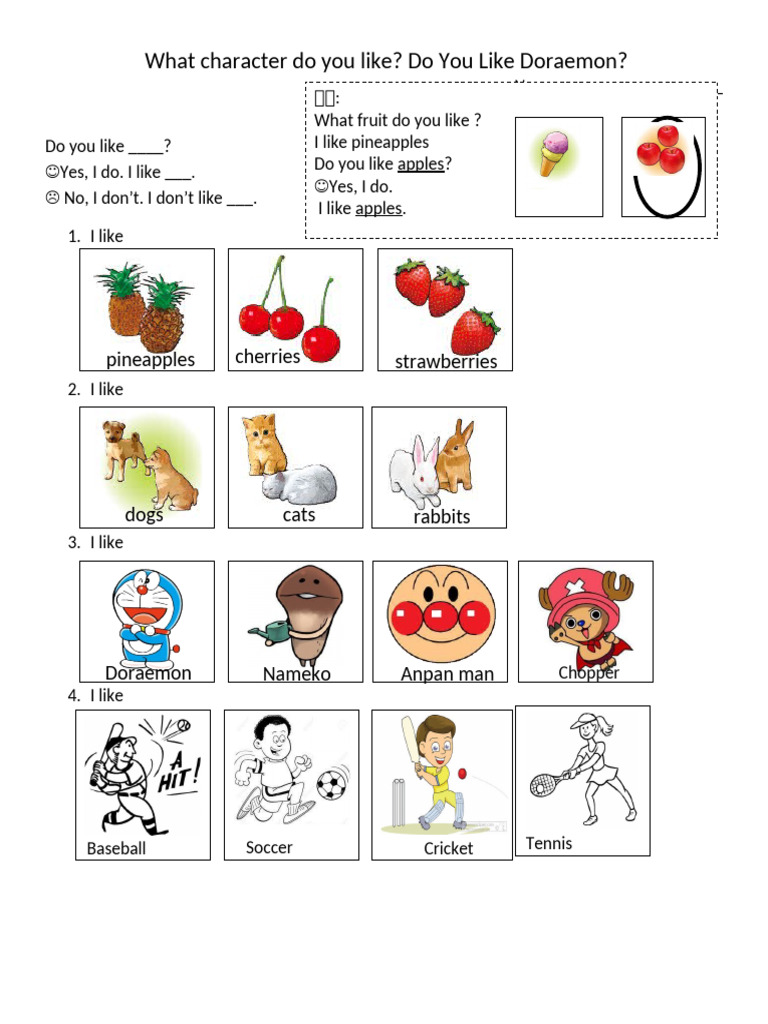 Do You Like | PDF