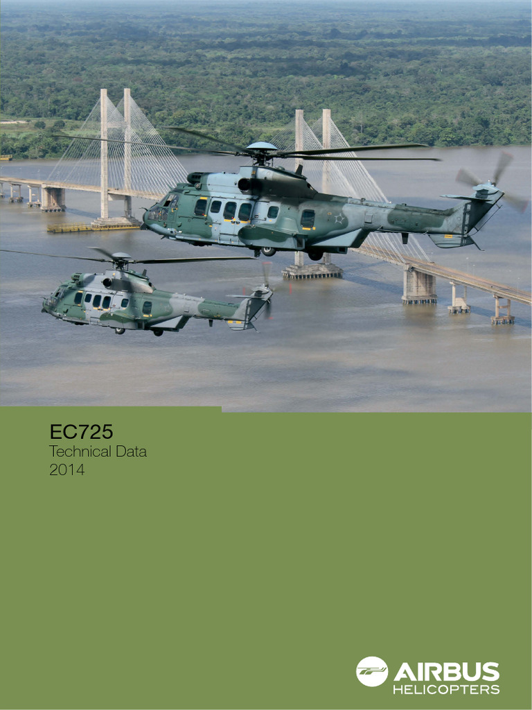 EC725 Technical Data Overview | PDF | Helicopter | Aviation