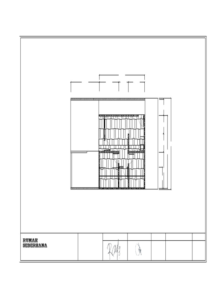 4.gambar Rencana Dan Detail Teknis Penutup Atap | PDF