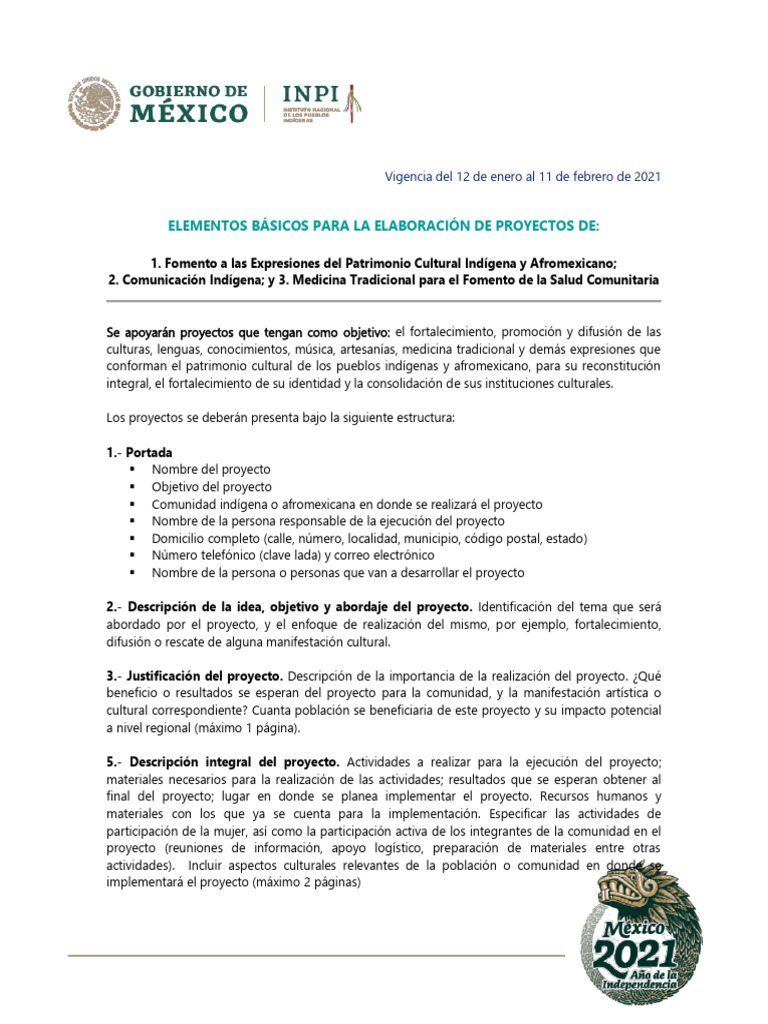 elementos-basicos-probipi-patrimonio-cultural-2021 | PDF