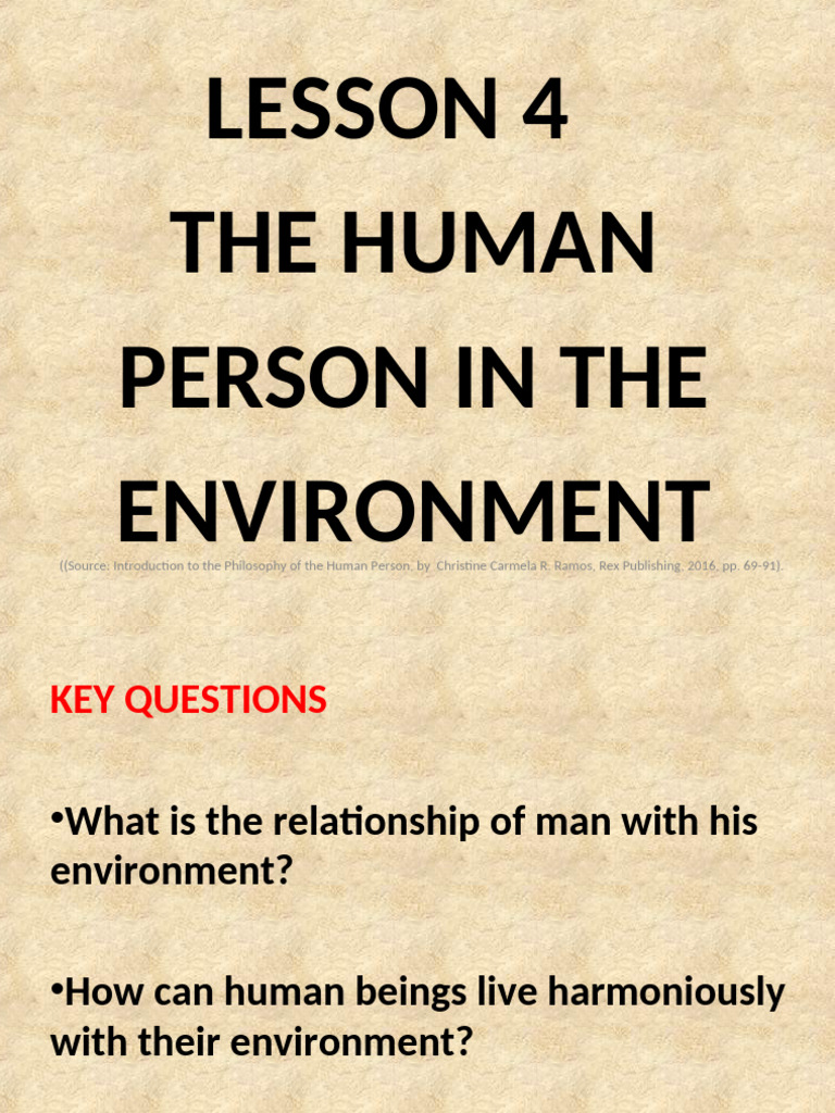 Human-Environment Relationship Insights | PDF | Ecology | Nature