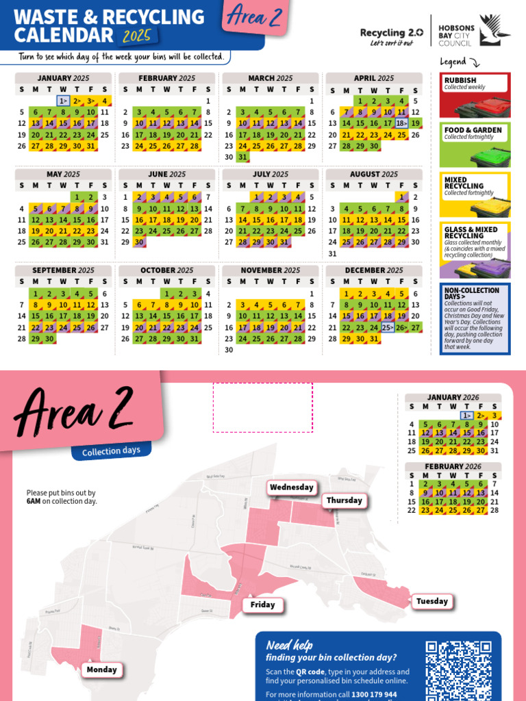 Hull Rubbish Collection Timetable 2025 | PDF | Waste | Waste Management