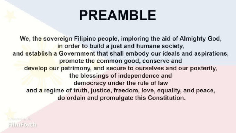 Preamble | PDF