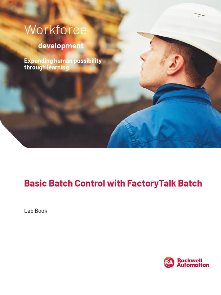 Basic Batch Control With FactoryTalk Batchv16 - 4 | PDF | Automation ...