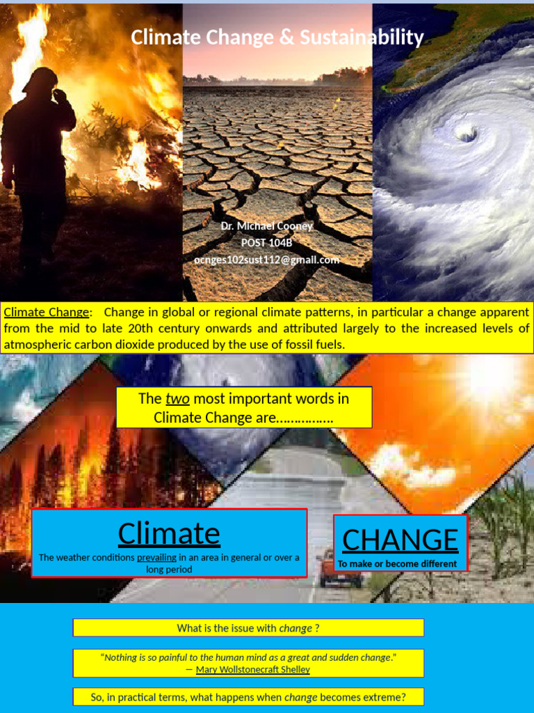 Climate+Change+ +Sustainability | PDF | Climate Change | Jet Stream