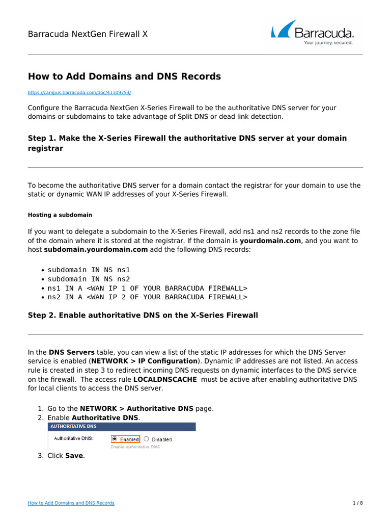 How To Add Domains and DNS Records | PDF | Domain Name System | Domain Name