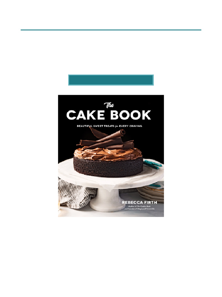 The Cake Book: Sweet Treats Guide | PDF