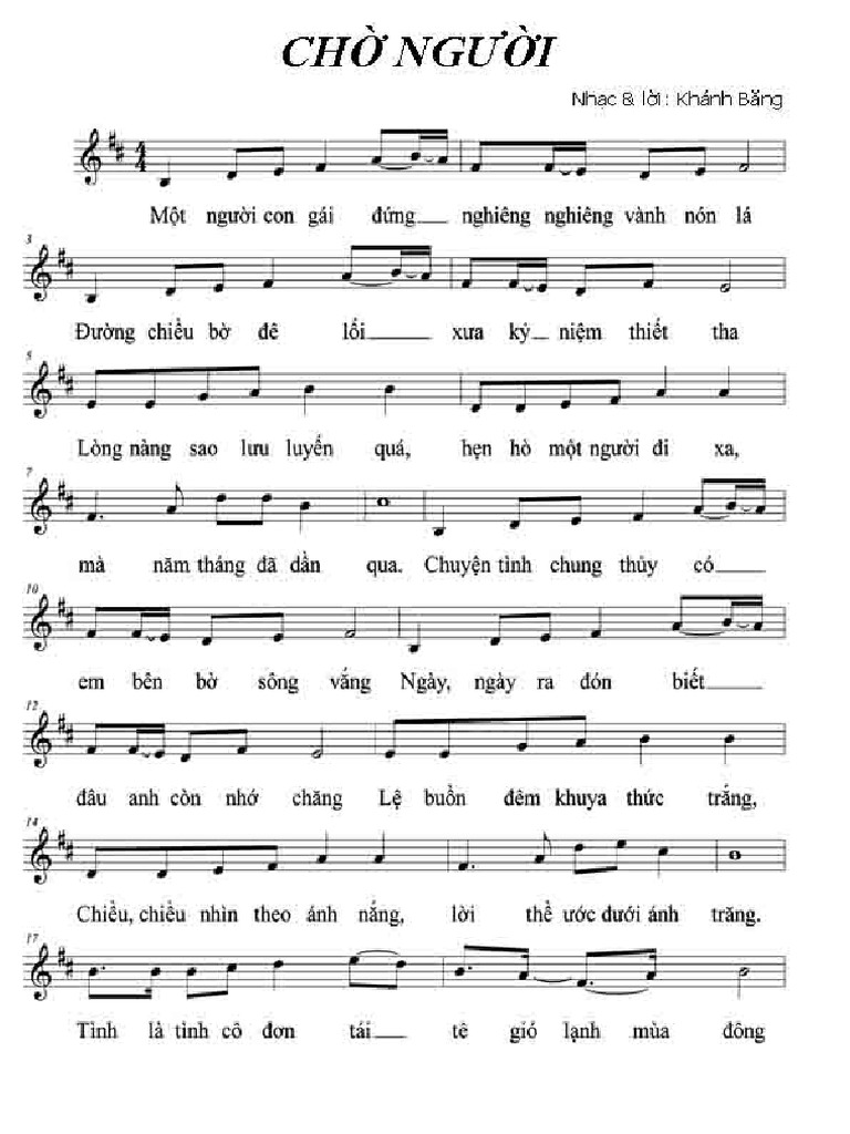 Cho_nguoi_sheet_nhac_Ban_nhac_co_not | PDF