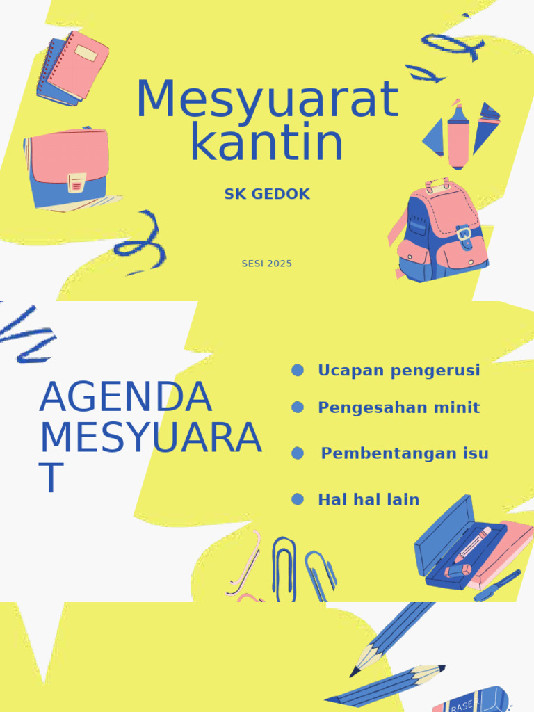 Meeting Unit Kantin 2025 | PDF