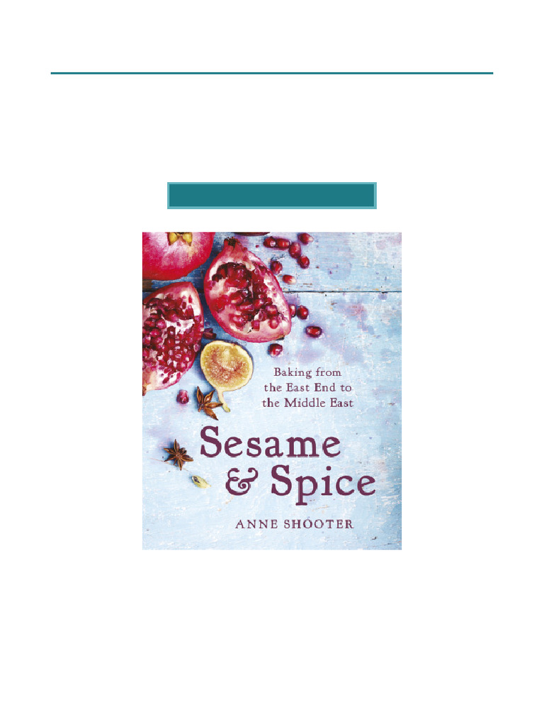 Bestseller List Sesame & Spice Baking From The East End To The Middle ...