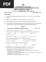 Maths Question Paper 2025 | PDF