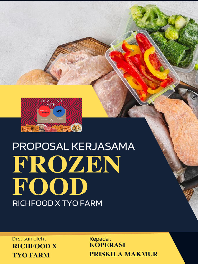 Proposal Kemitraan Frozen Food | PDF