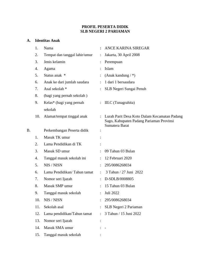 Ance Karina Siregar | PDF