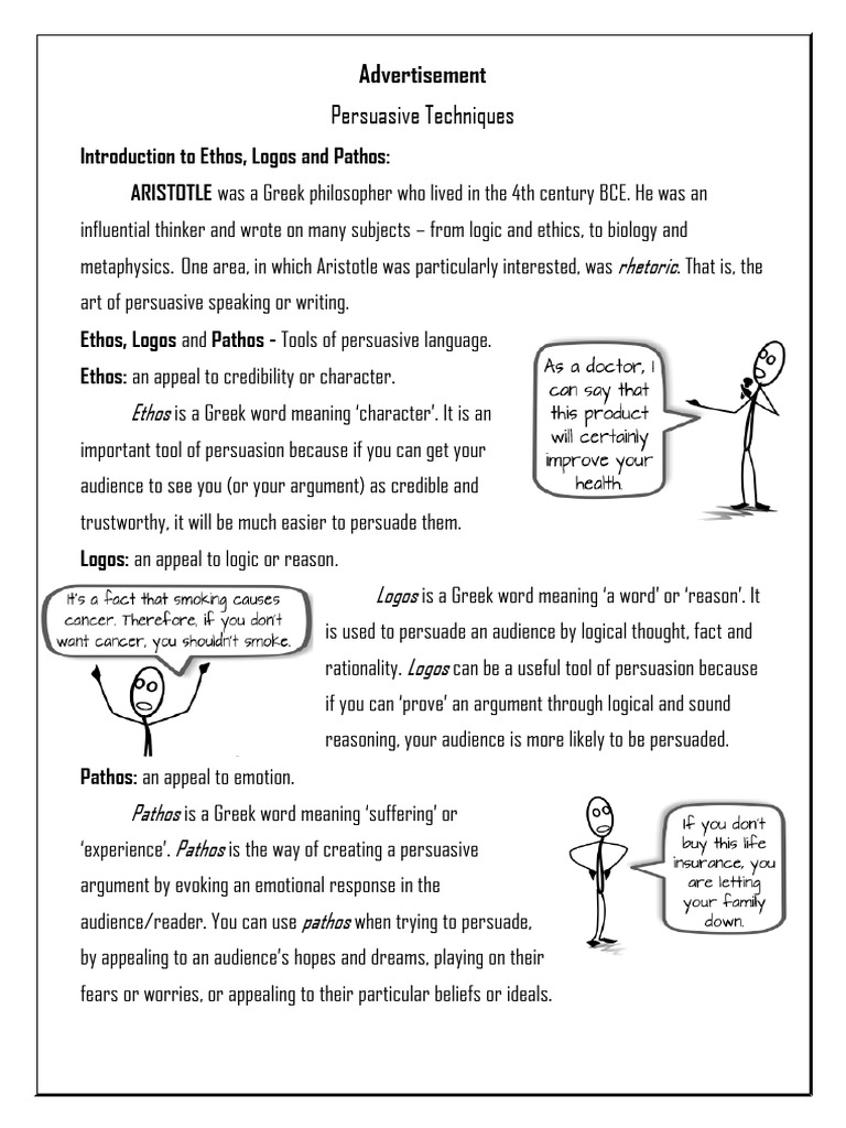 Persuasive Techniques: Rhetoric | PDF