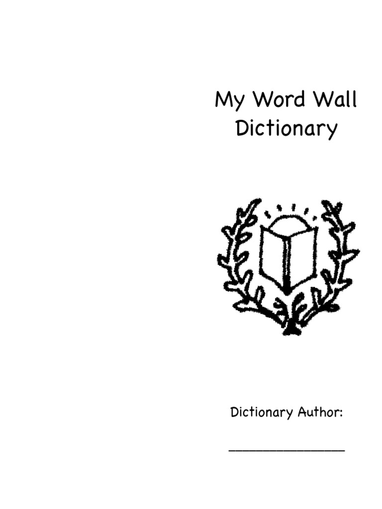 Word Wall Dictionary | PDF