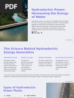 Easy Hydroelectric Drawing Guide | PDF | Hydroelectricity | Power Station