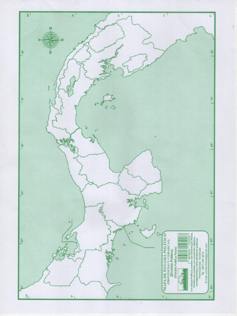 Croquis de Panama - Div Politica | PDF