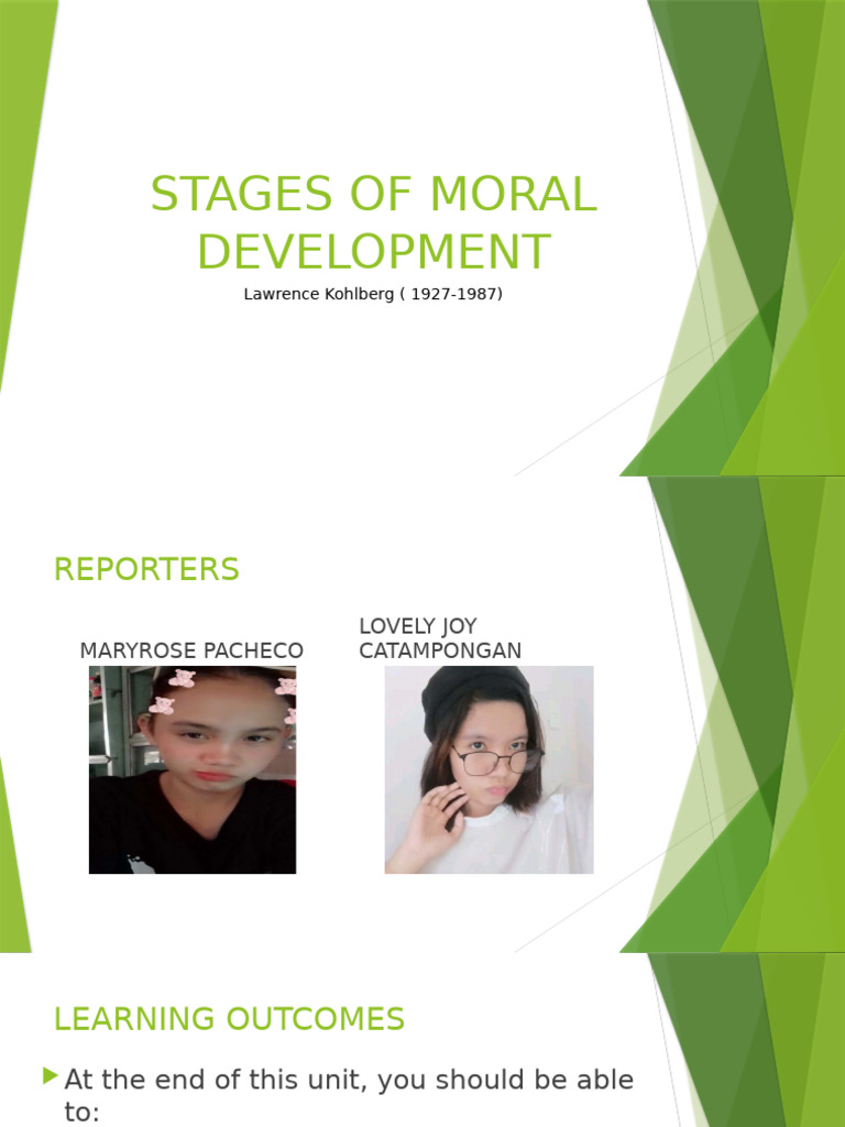 Stages of Moral Development | PDF | Social Psychology | Behavioural Sciences