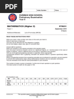 P6 Maths Prelim 2025 TaoNan Exam Papers | PDF