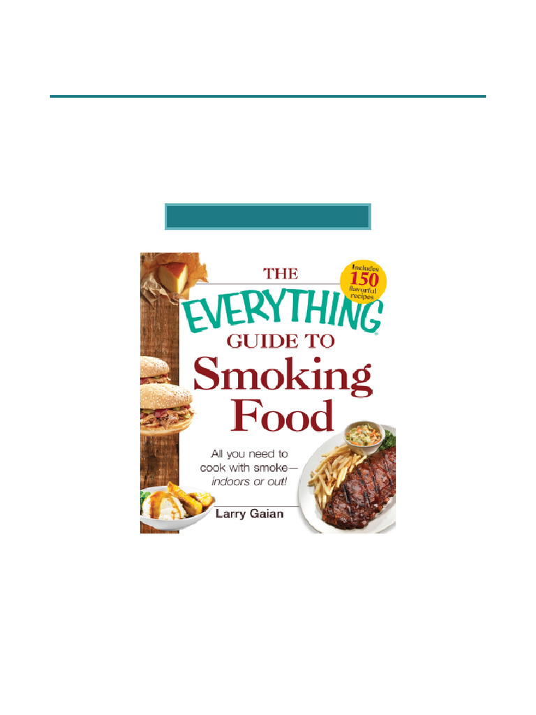 Smoking Food Guide PDF Download | PDF