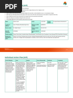 Individual Support Plan Template | PDF | Social Science | Law