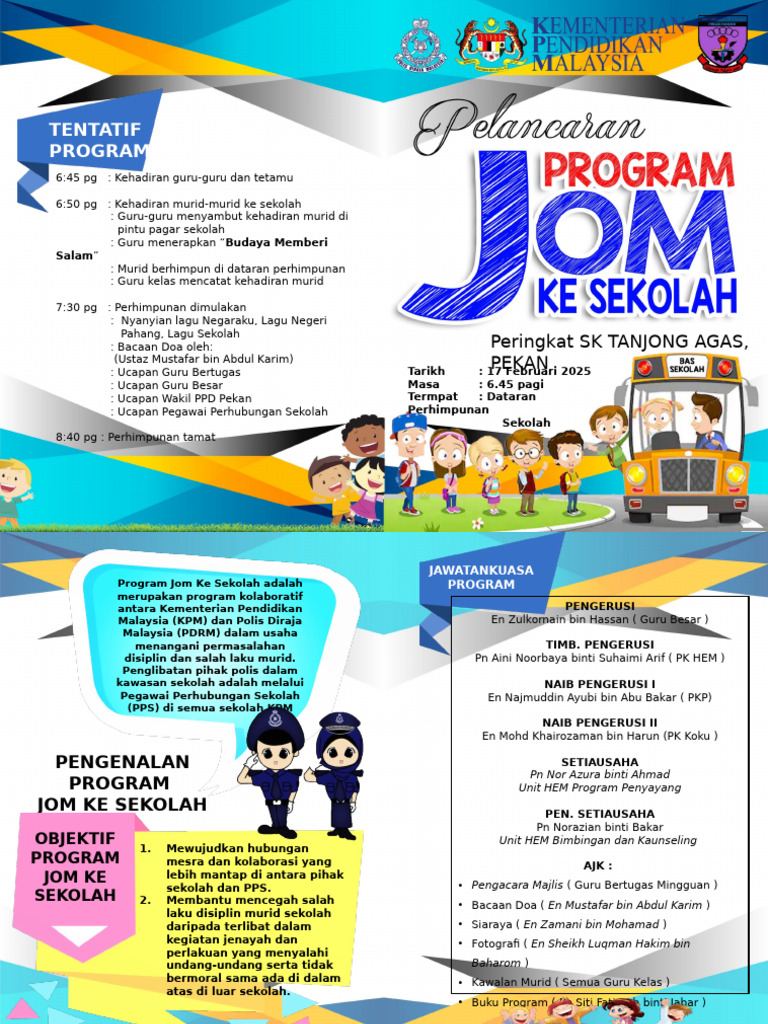 BUKU PROGRAM JOM KE SEKOLAH SKTA 2025 | PDF