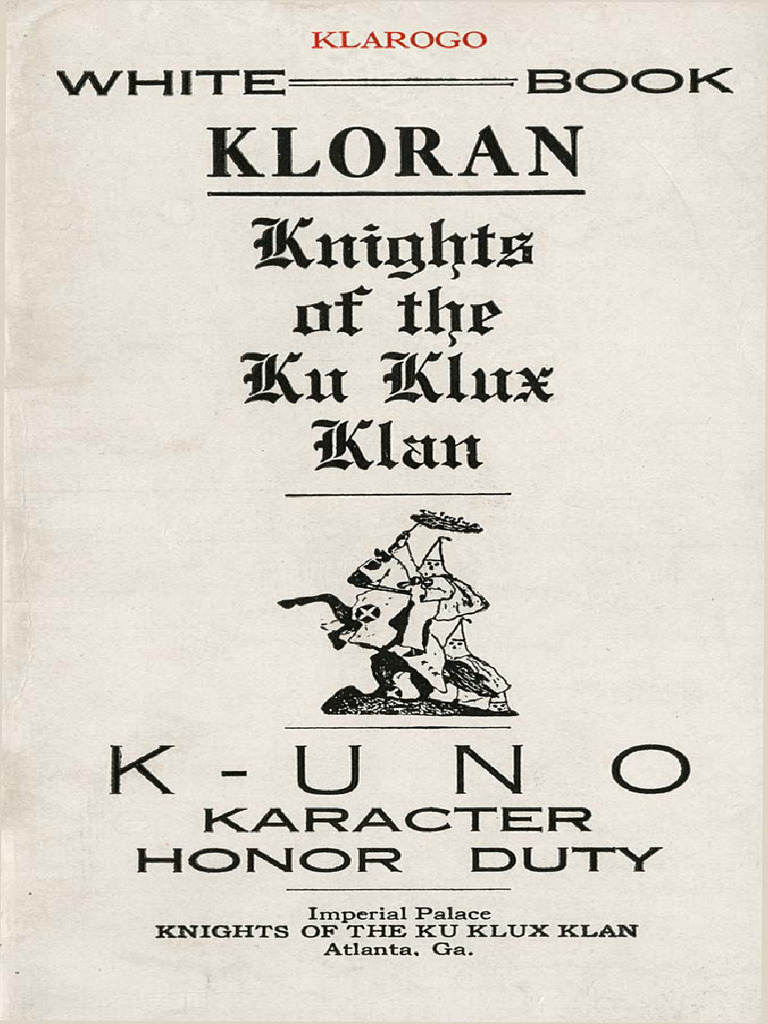 Kloran of the KKK 2 | PDF