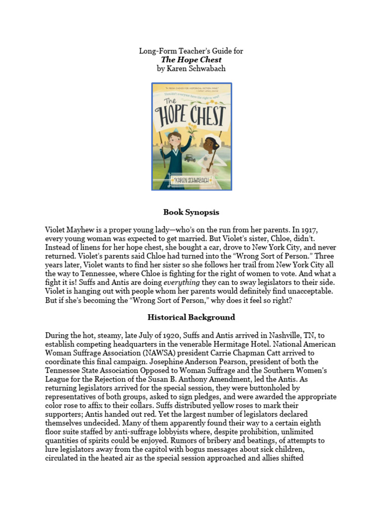 Hope-Chest LONG | PDF | United States House Of Representatives | Government