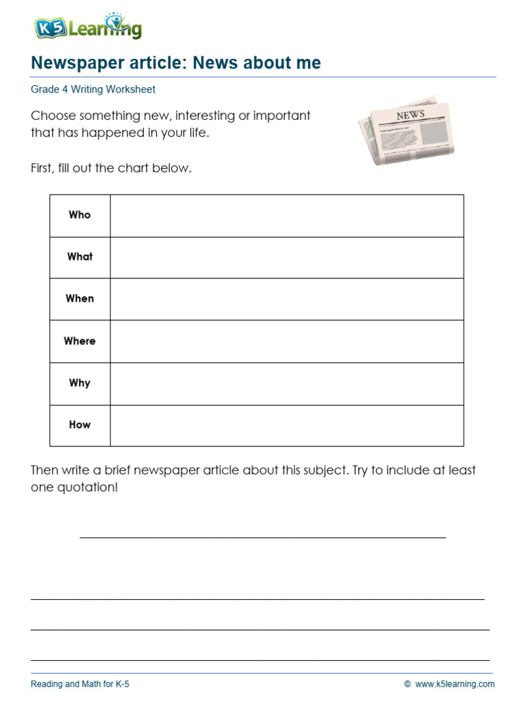 Grade 4 News Articles Tos | PDF