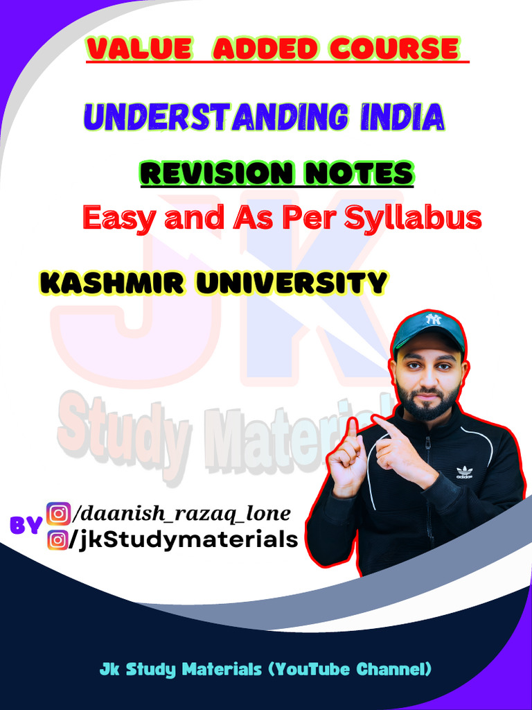 Understanding India: Semester 2 Overview | PDF | Indian Independence ...