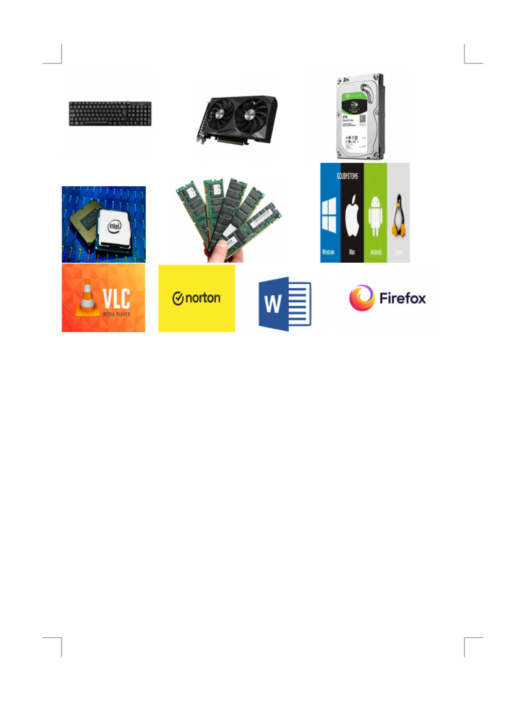 Hardware and Software (Imagenes) | PDF