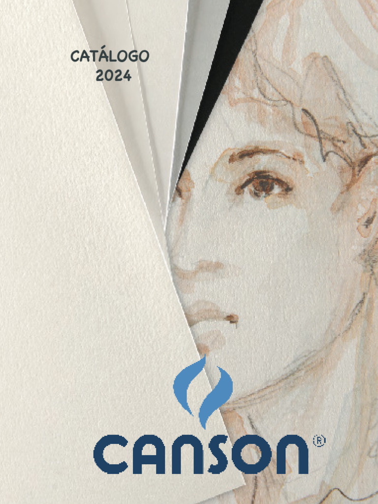 Catalogo Canson 2024 | PDF | Papel | Pintura con acuarelas