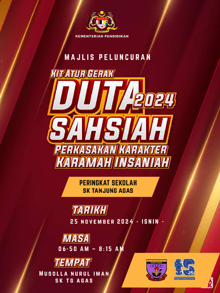 BUKU PROGRAM PELANCARAN DUTA SAHSIAH 2024 SKTA - Compressed | PDF