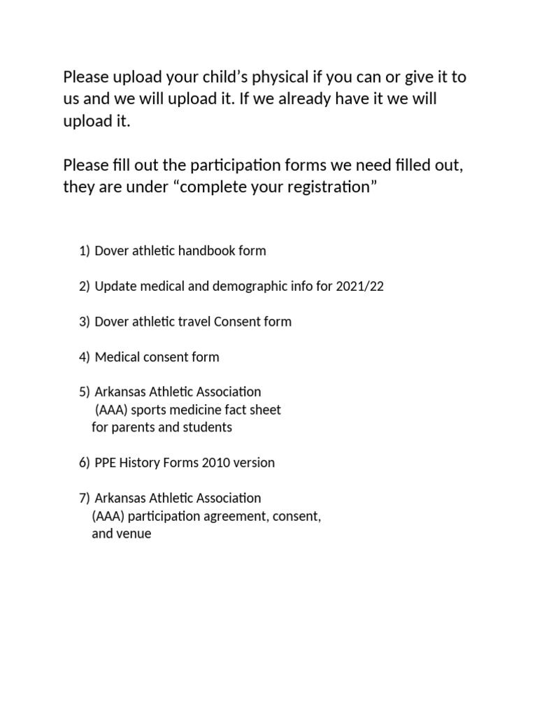 Dragonfly Participation Forms List | PDF