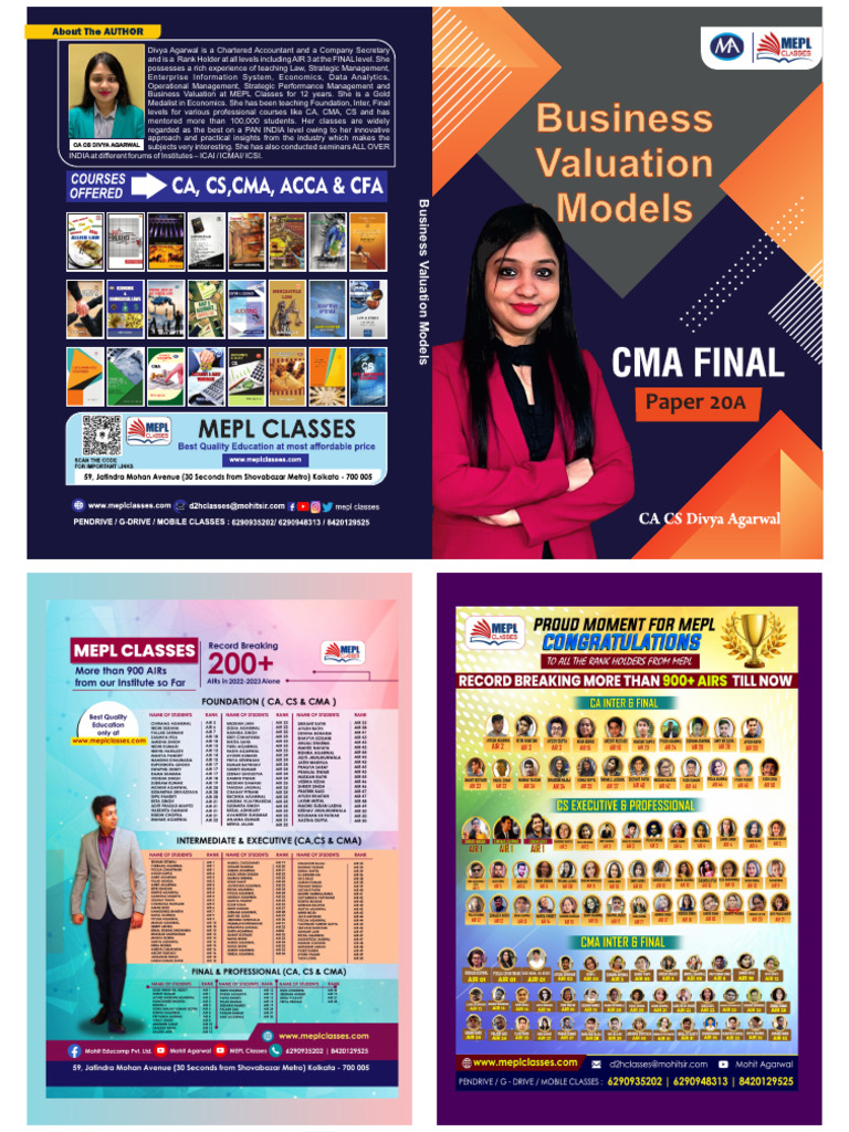 Business Valuation Book | PDF | Financial Risk | Valuation (Finance)